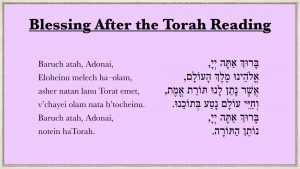 Torah Blessings - Welcome to Temple Beth Ami