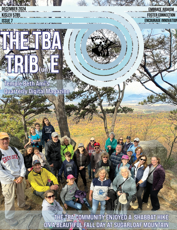 TBA Tribune - December 2024 - Welcome to Temple Beth Ami